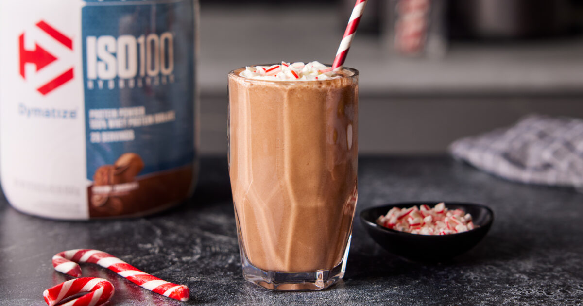 Chocolate Peppermint Protein Shake | Dymatize