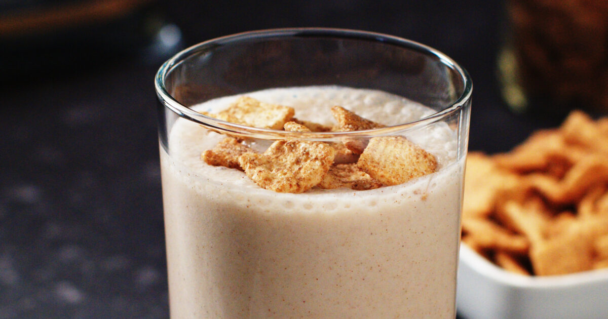 Cinnamon Toast Crunch Protein Shake | Dymatize