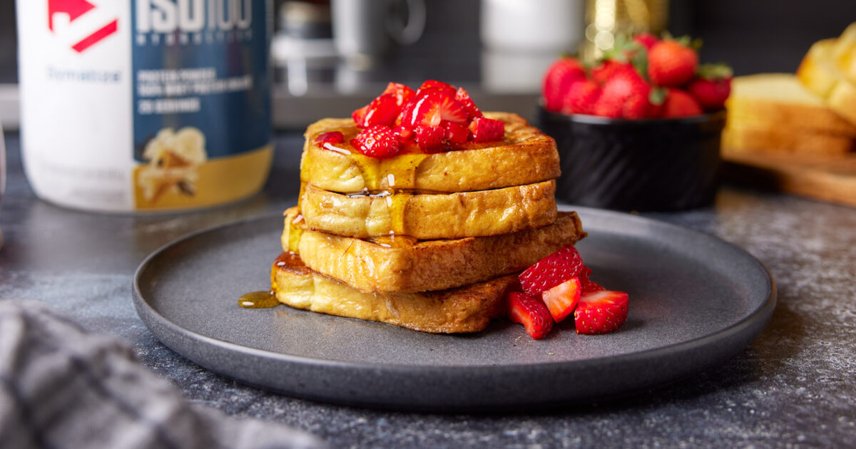 Chase’s High Protein French Toast | Dymatize