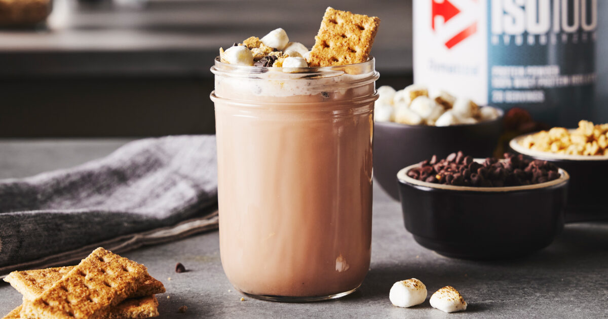 Frozen S’mores Protein Shake | Dymatize