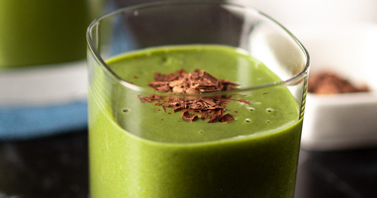 Vegan Mint Chocolate Protein Shake | Dymatize