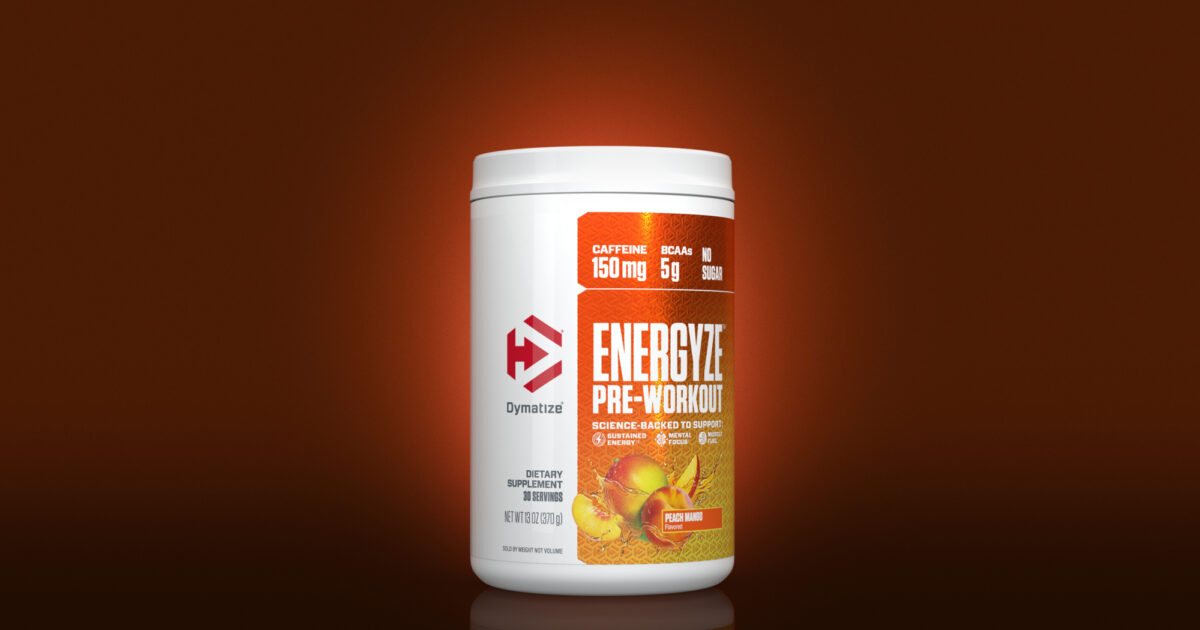 Energyze Pre-Workout Peach Mango | Dymatize