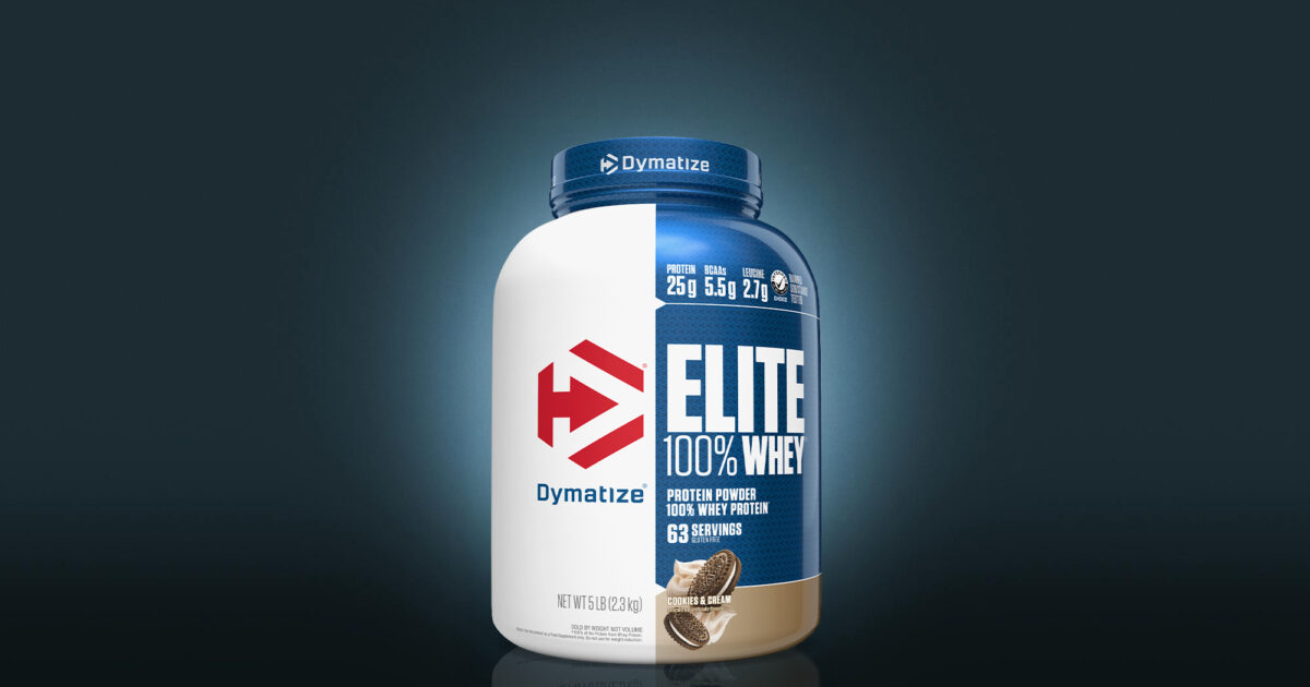 Elite 100% Whey Cookies & Cream | Dymatize